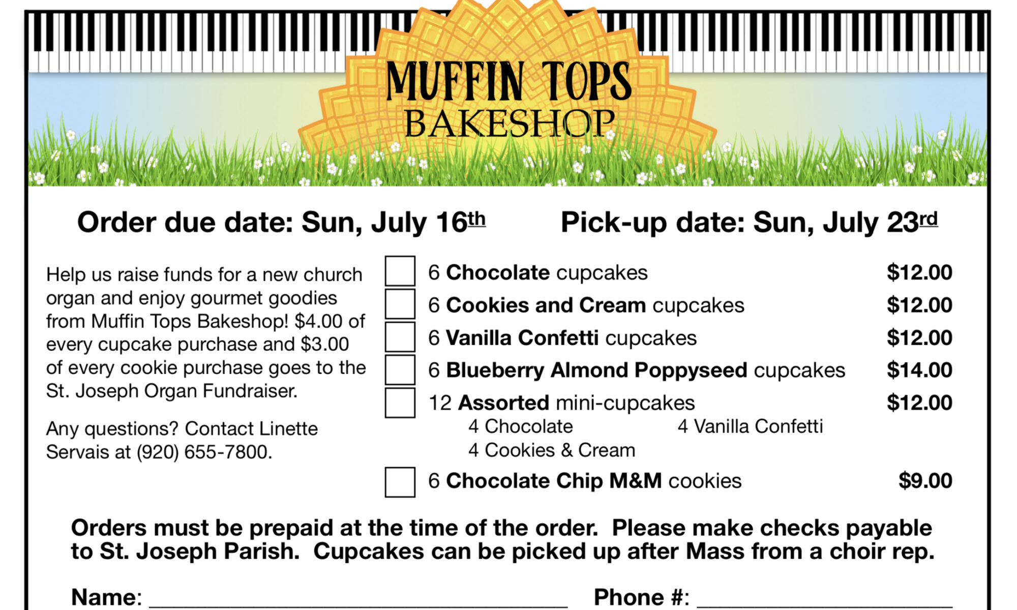 Muffin Tops Bakeshop – Baked Goods for your weddings, showers ...